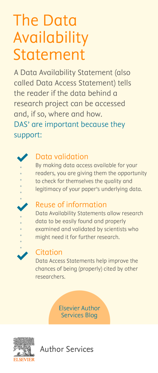 The Data Availability Statement | Elsevier Language Services The Data Availability Statement | Elsevier Language Services